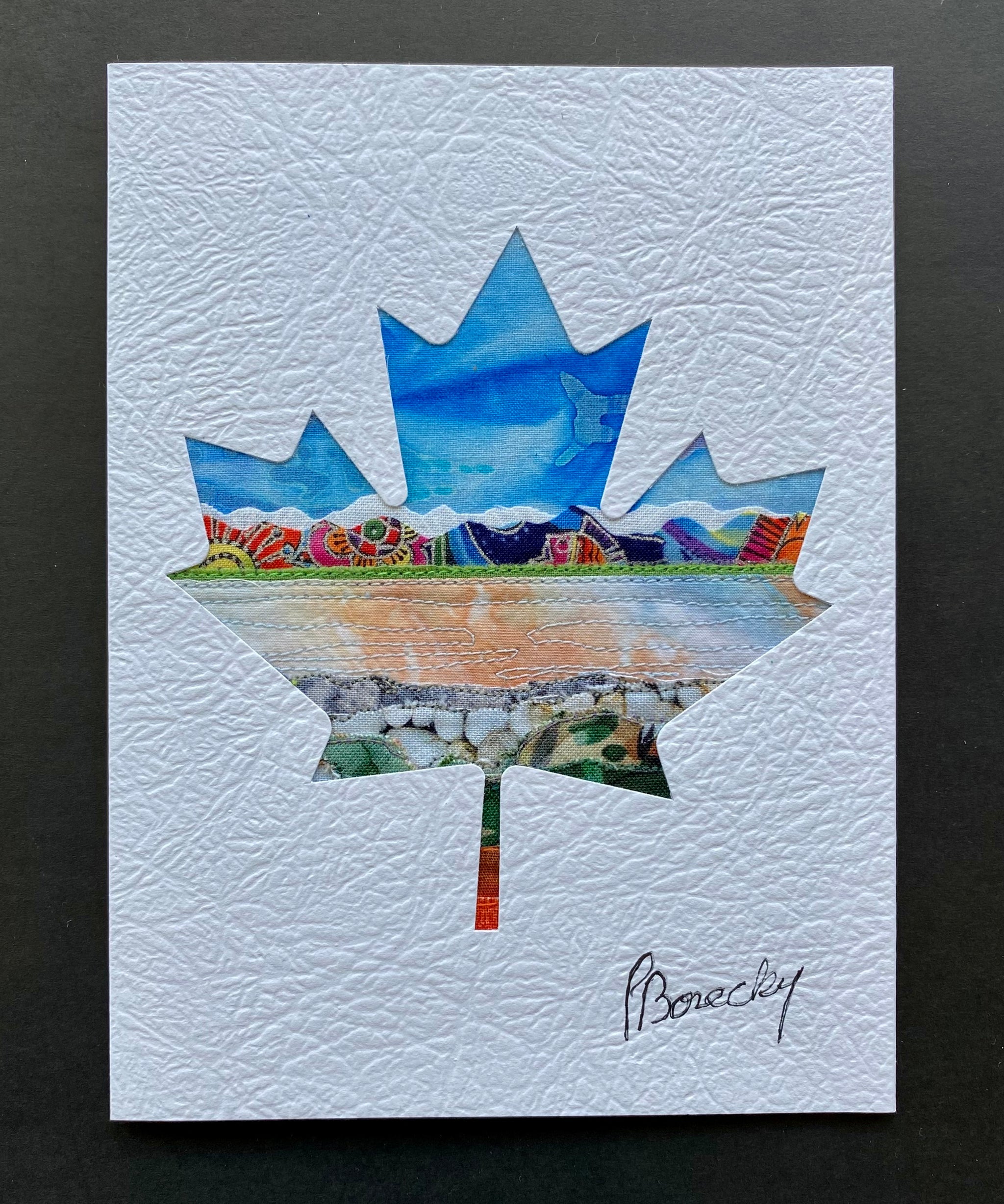 Canadian Heritage Card - Maple Leaf 20 - Bluerock Gallery