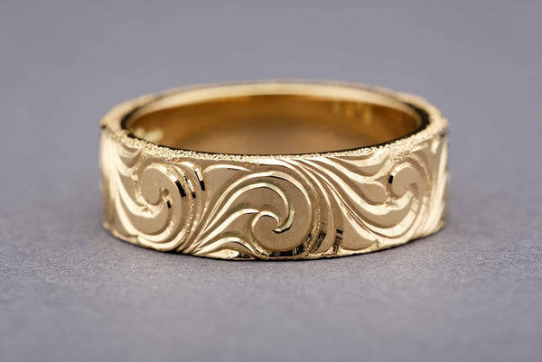 Hand Engraved Ring - Bluerock Gallery